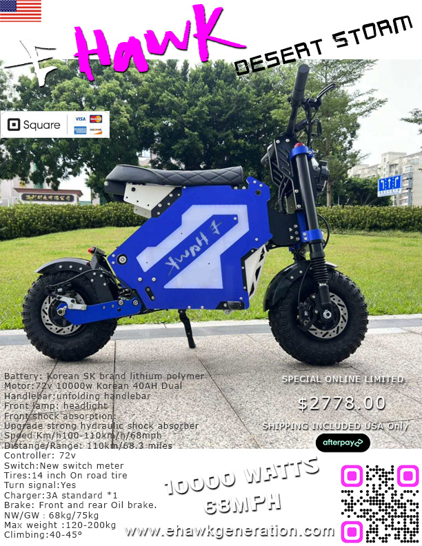 Its an E HAWK Generation The Time Has Come!