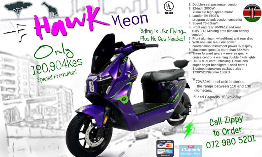 E HAWK ELECTRIC ZONE KENYA REGISTERED 2024